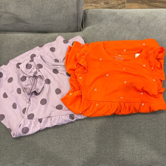 H&M | Dresses | Nwt Set Of 2 Hm Dresses With Ruffle Sleeve Detail ...